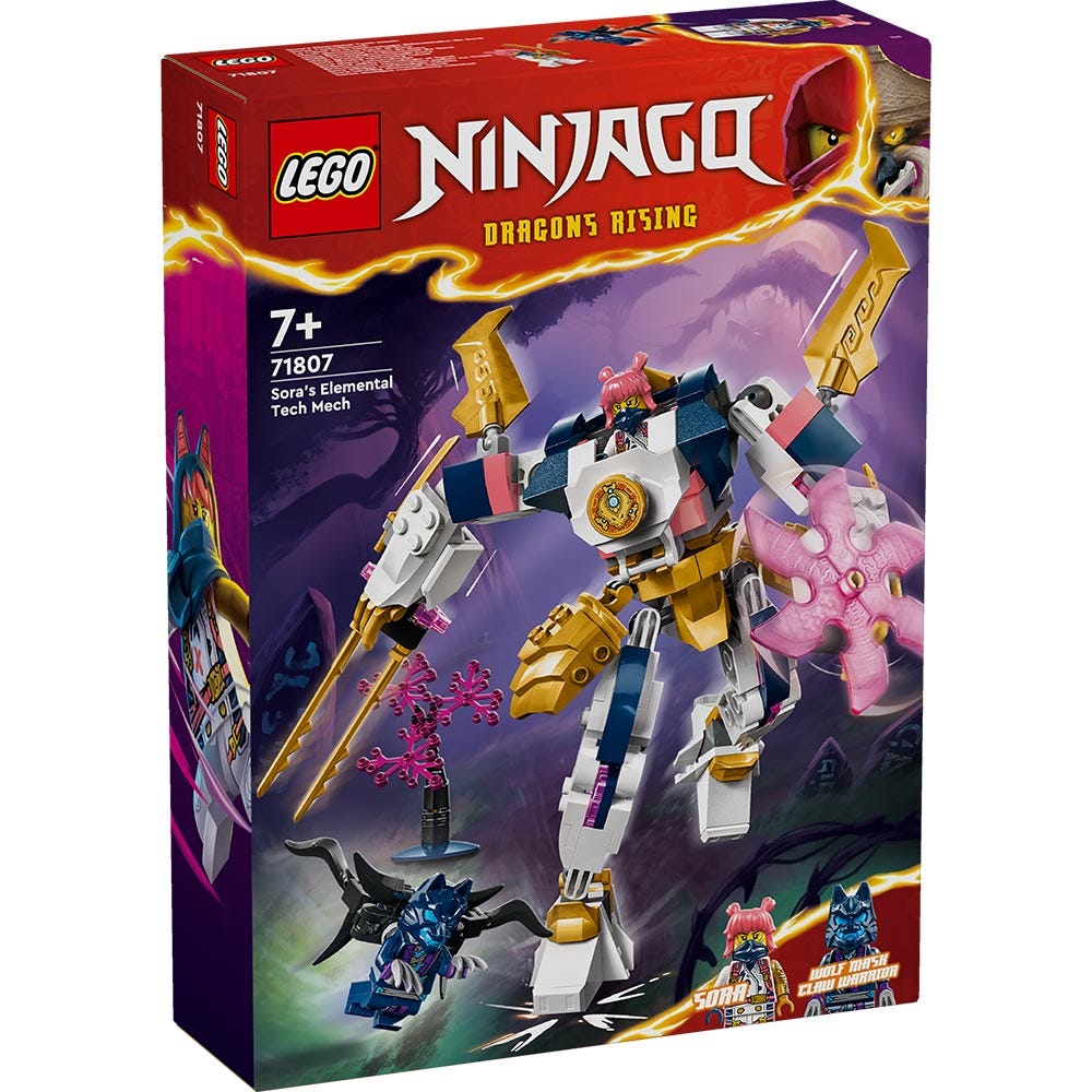 LEGO Ninjago Armadura Elemental Tecno de Sora - 71807 | ShopBox